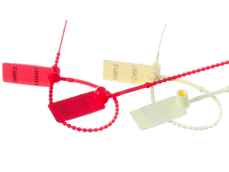 Marchamo Plastico largo ajustable F seal - Supliservicios